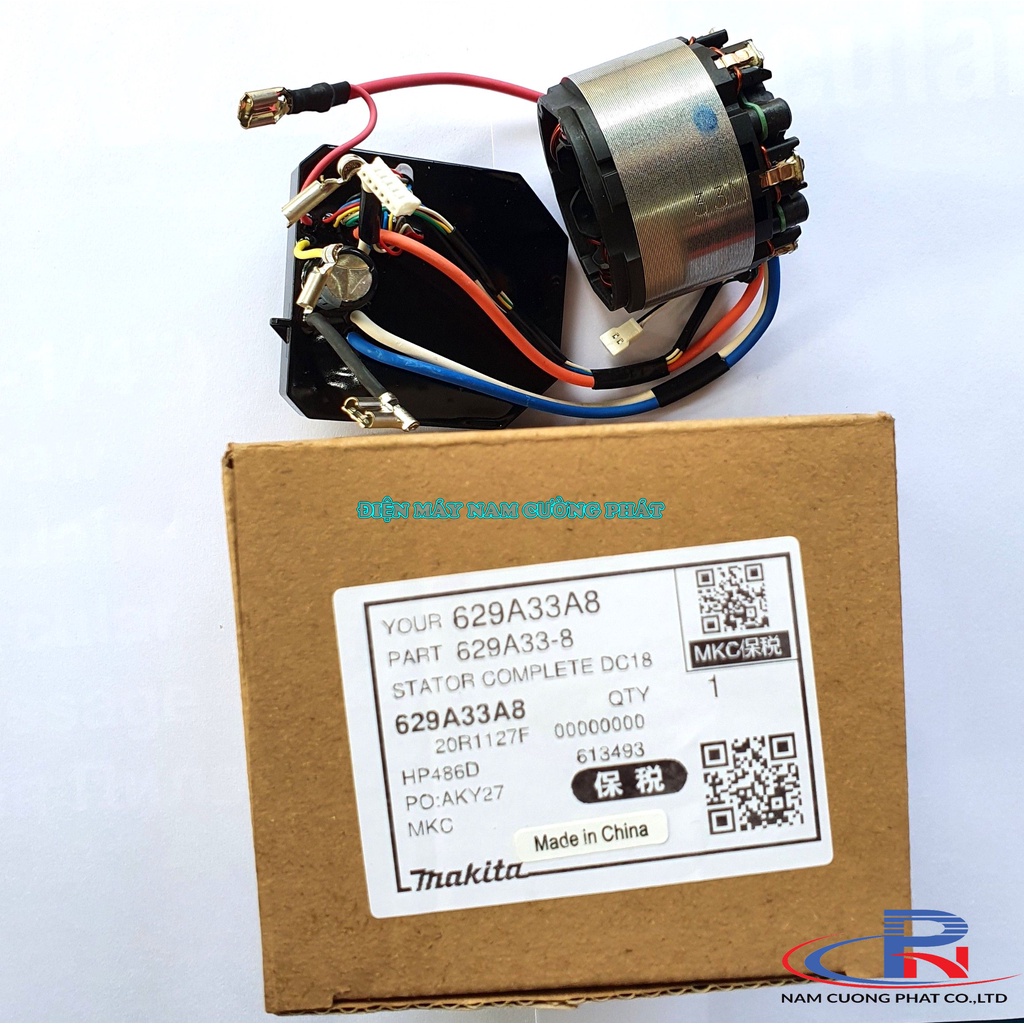 Bo mạch kèm stator máy khoan pin DHP486 XPH14 Makita 629C05-5 | Shopee ...
