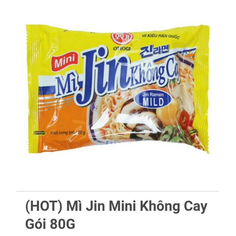 Mì Jin không cay/ cay gói 80g/ 120g | Shopee Việt Nam