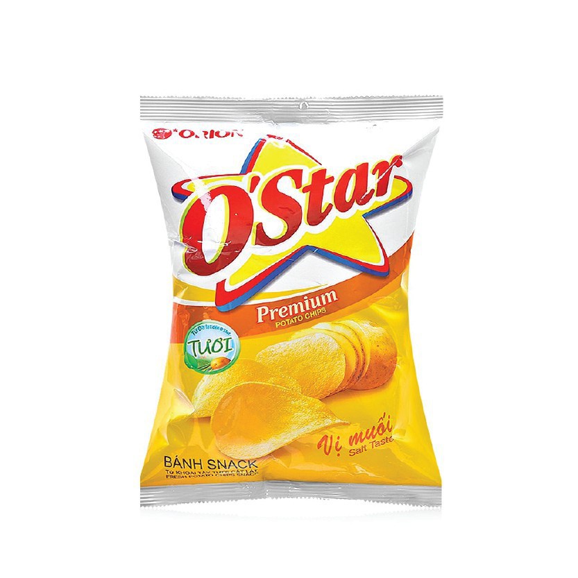 Bim Bim khoai tây Ostar các vị Kim chi / Tảo biển / Classic gói 32g | Shopee Việt Nam