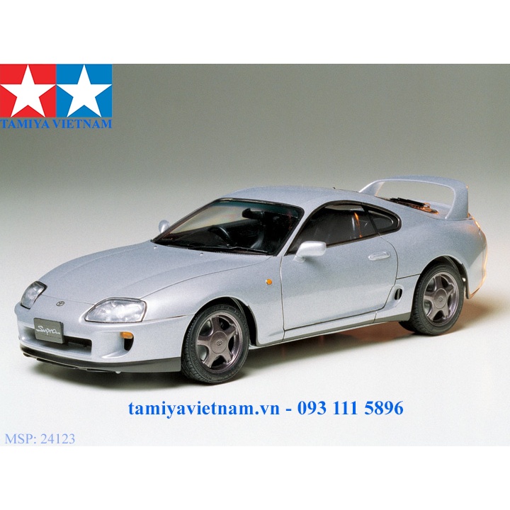 [TAMIYA] 24123 Mô hình xe ô tô 1/24 SCALE TOYOTA SUPRA | Shopee Việt Nam