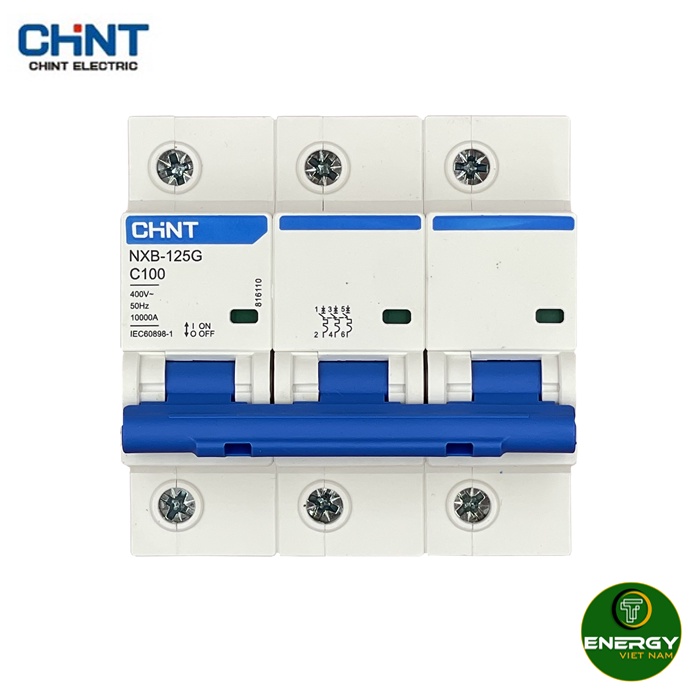 Áp tô mát 3 Pha Chint AC - Aptomat CHINT NXB-63 3 Pha Chint AC 6A, 10A, 16A, 20A, 25A, 32A, 40A ...