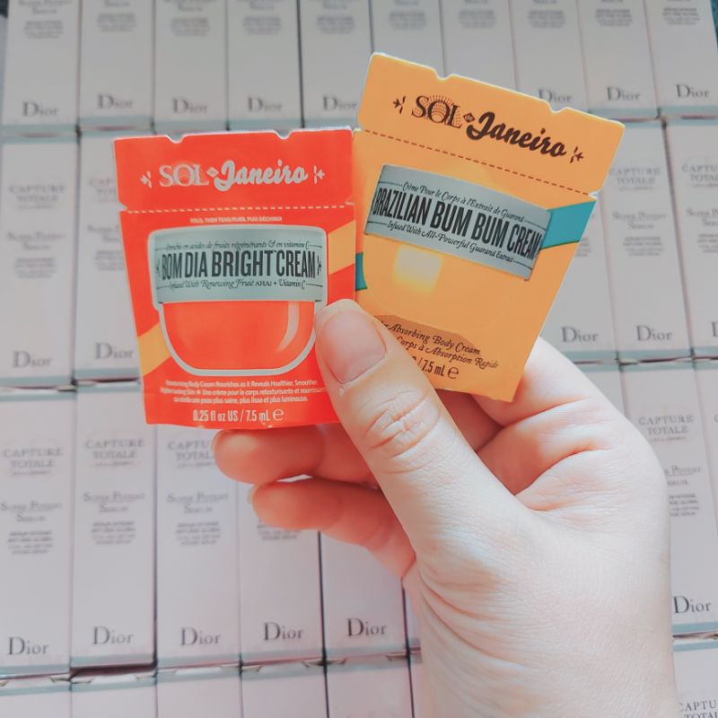 [ Sample 7.5ml ] Dưỡng Thể Sol de Janeiro | Shopee Việt Nam