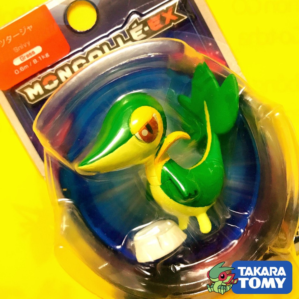 Mô Hình Pokemon Snivy chính hãng Takara TOMY Standard Size - Pokemon ...
