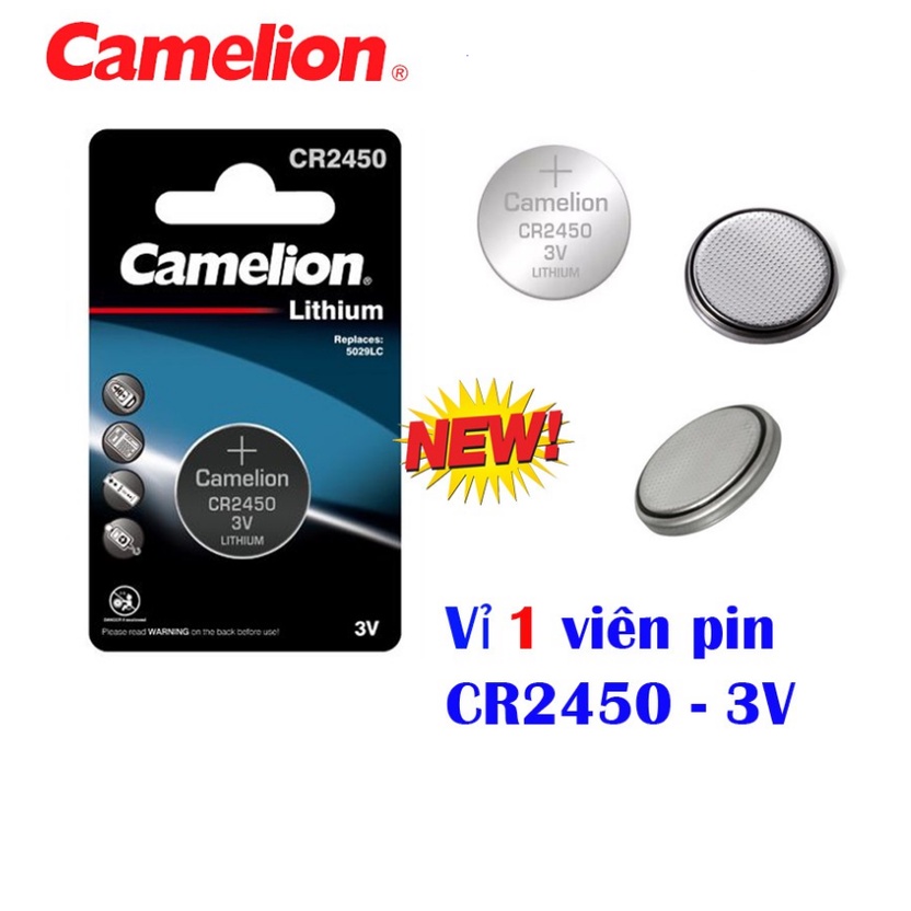 Pin CR2450 Camelion Lithium 3V Chính Hãng - Vỉ 1 viên | Shopee Việt Nam