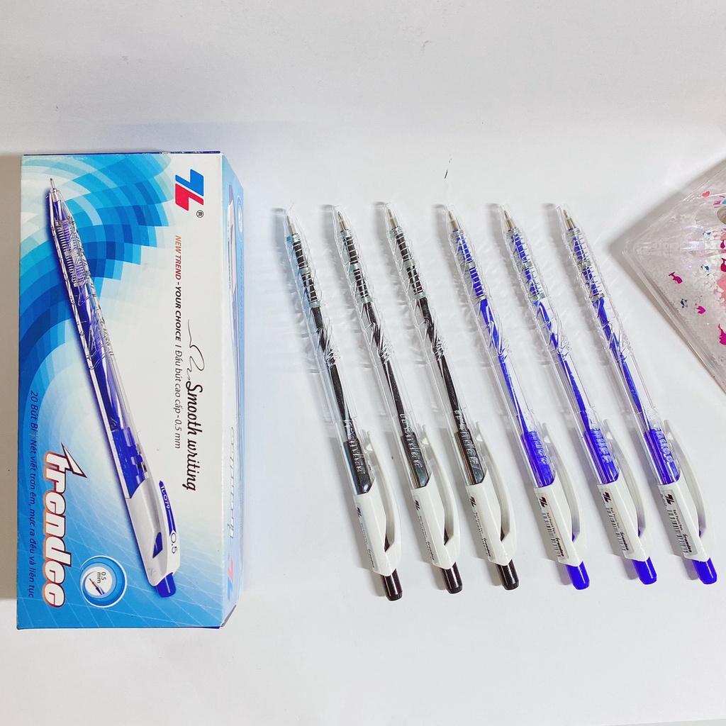 [Combo] Bút bi Thiên Long TL-079 nét viết trơn êm, mực ra đều và liên ...