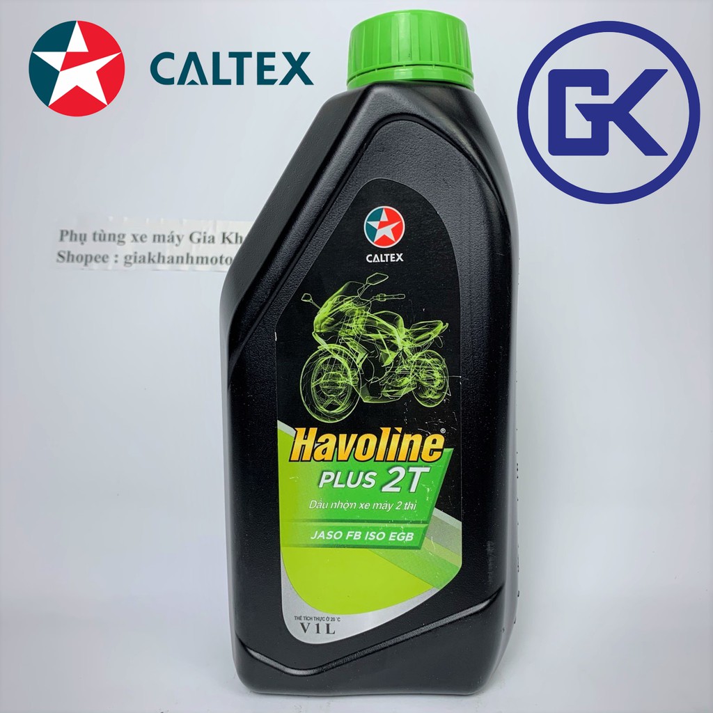Dầu Nhớt 2T Caltex Havoline Plus 2T (2 thì , 2 kỳ) 1 lít | Shopee Việt Nam
