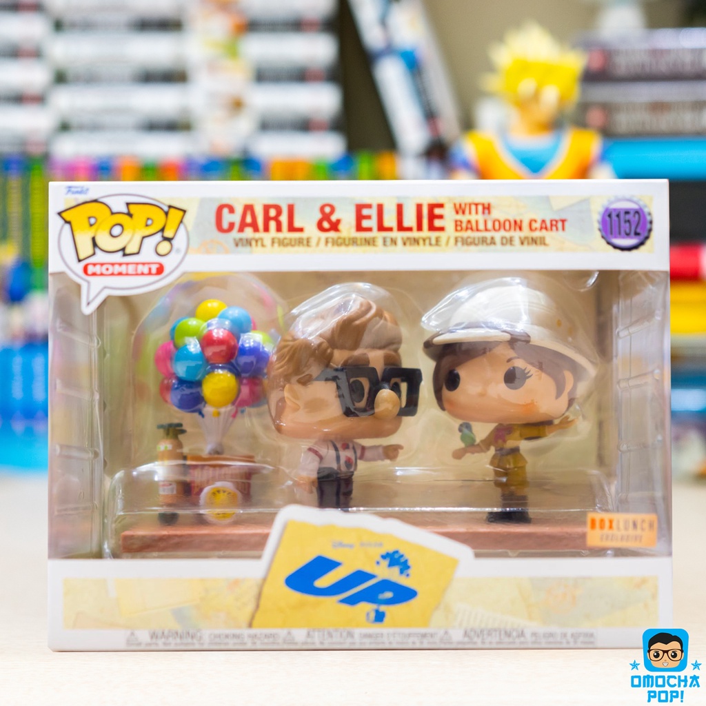 Mô Hình Chính Hãng Funko Pop! Moment Disney Pixar Up Carl & Ellie with ...