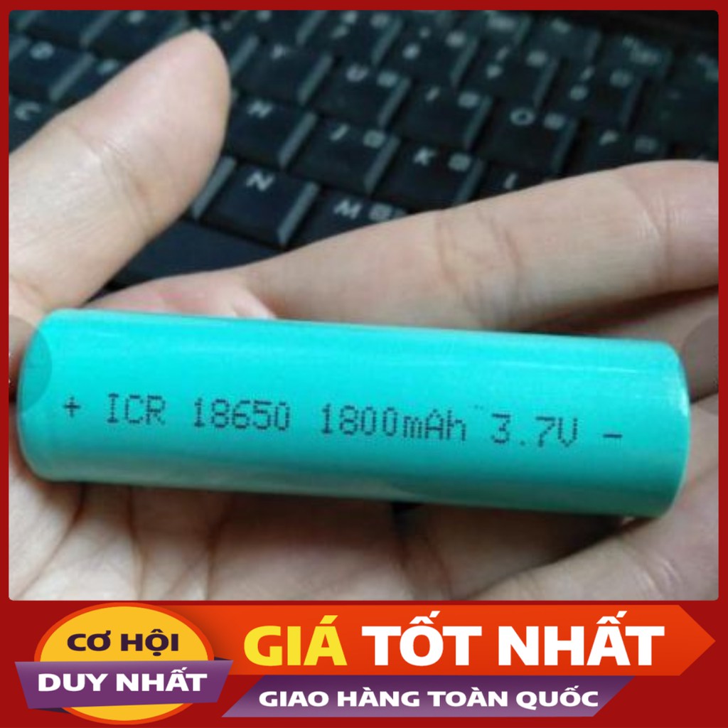 Pin +ICR 18650 1800mAh 3,7V Cao Cấp ⭐ | Shopee Việt Nam