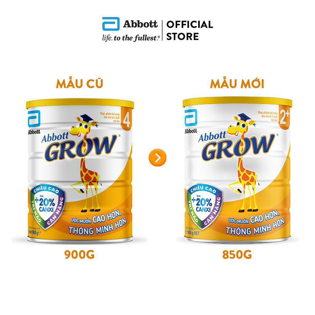 Sữa bột Abbott Grow 2+ 850g | Shopee Việt Nam