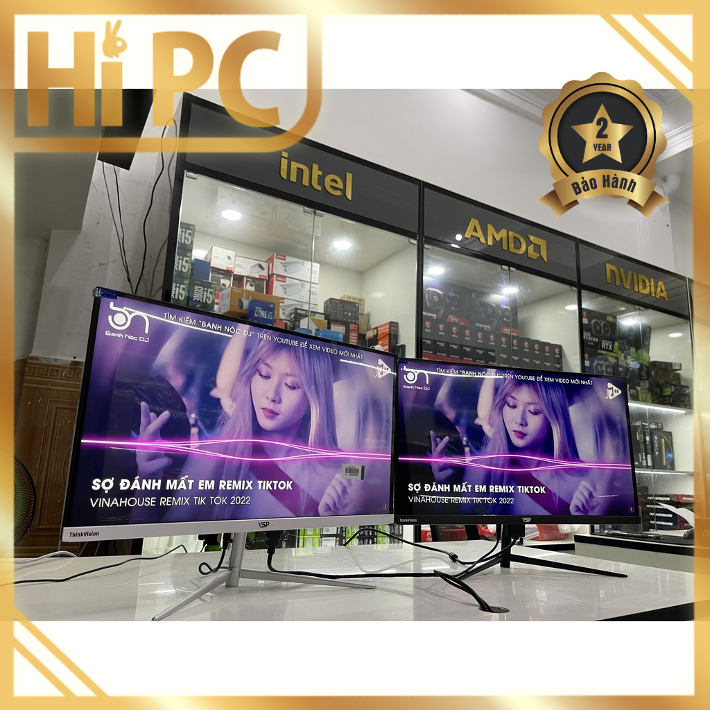Màn hình 22" LCD VSP V2211S BLACK, White Full HD 75HZ IPS Chính Hãng - Bảo Hành 24 Tháng ...