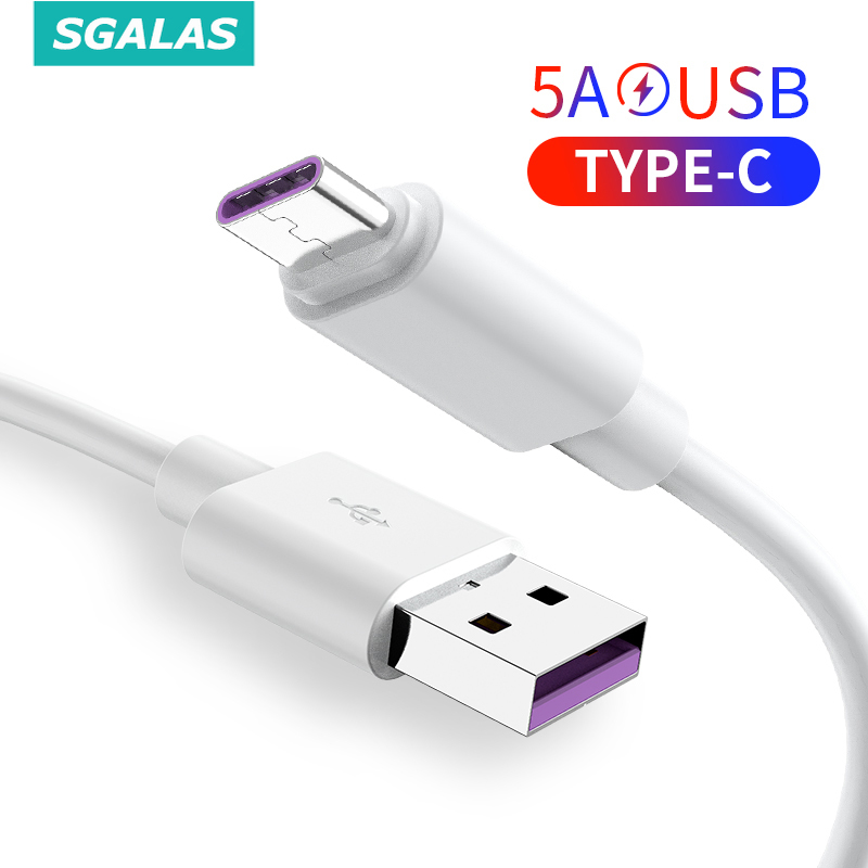 USB 6A 100W Type C Fast Charging Cable for Huawei Mate 40 30 Xiaomi ...