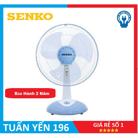 FREESHIP Quạt bàn Senko B1612/B1616 hàng chính hãng | Shopee Việt Nam