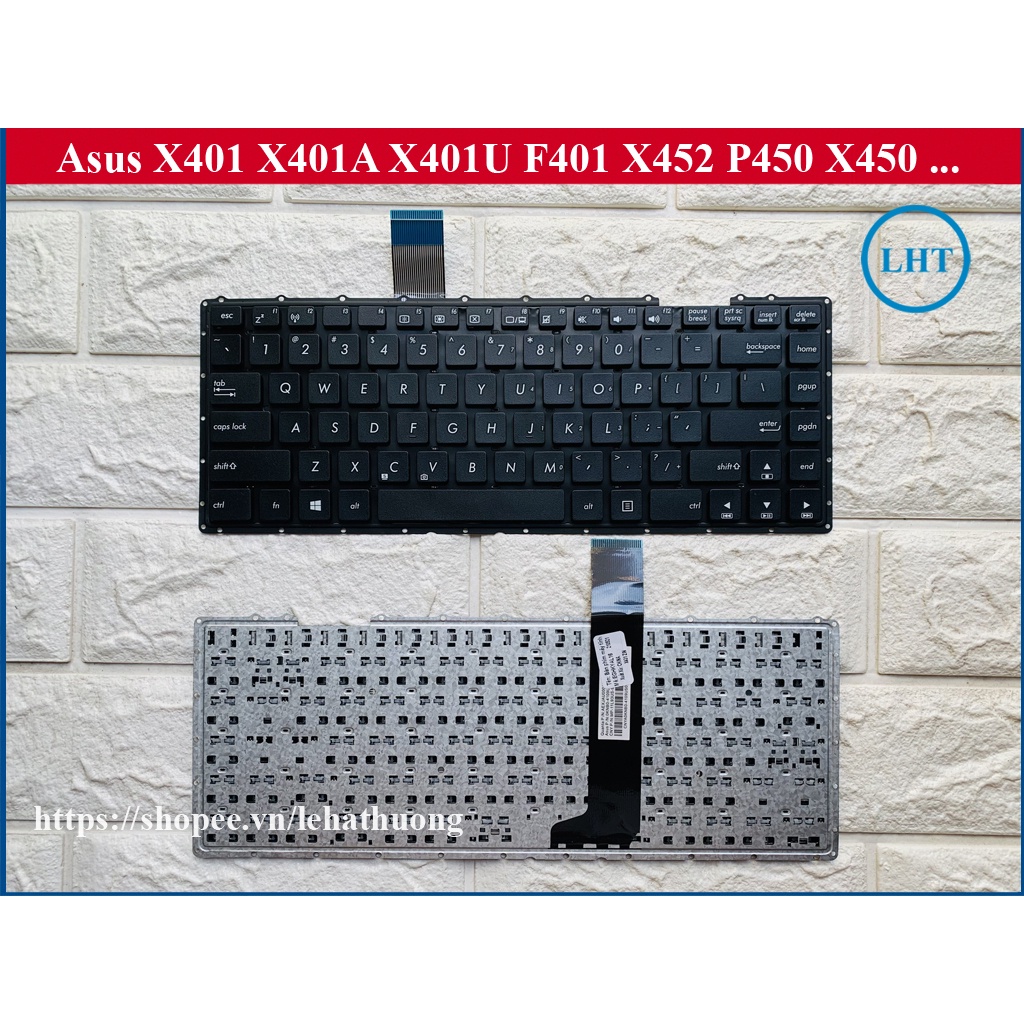 Bàn Phím Laptop Asus X401 X401A X401U F401 X452 P450 X450 - Phím Trong Máy | Shopee Việt Nam