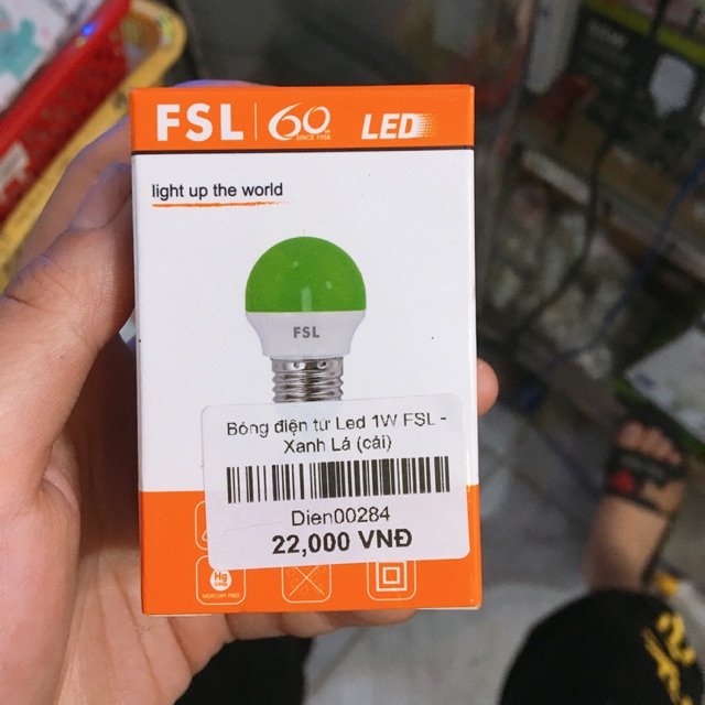 BÓNG ĐIỆN TỬ LED 2w FSL - hàng cao cấp, chính hãng, có sẵn - nhiều màu sắc | Shopee Việt Nam