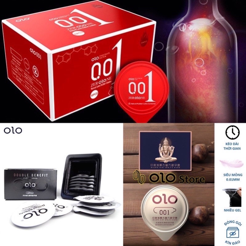 BAO CAO SU SIÊU MỎNG FEELING ULTRATHIN OLO 0.01 ( hộp 03 cái ) | Shopee Việt Nam