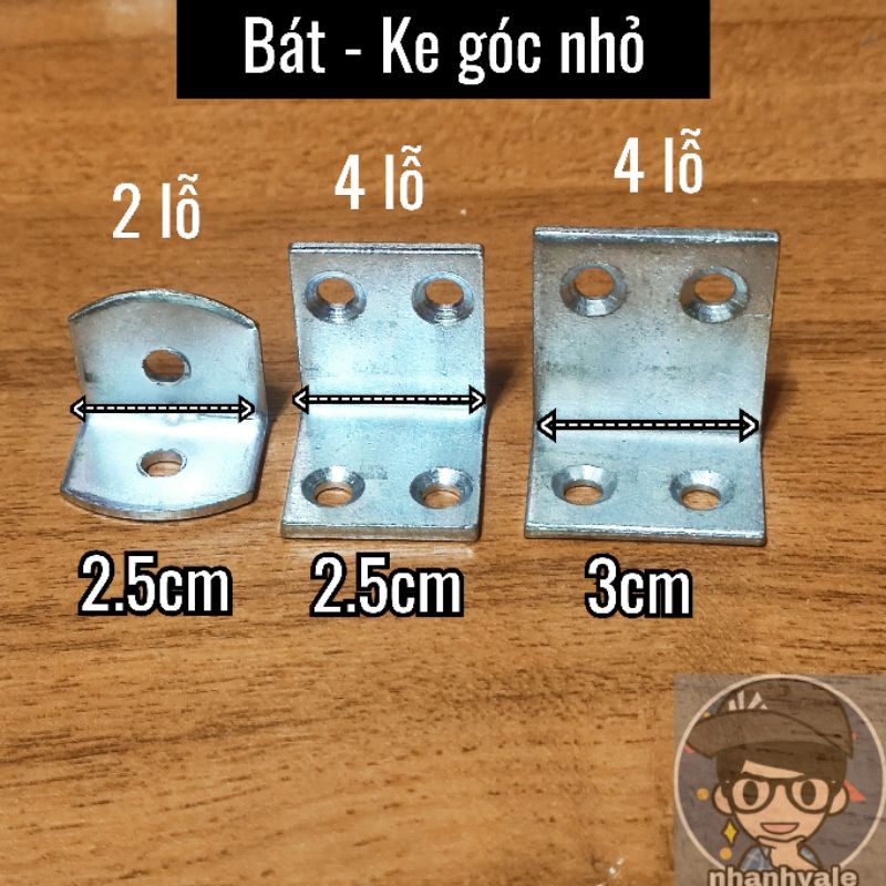 Ke góc, Bát giá đỡ nhỏ LOẠI DÀY 2F, 2.5F, 3F | Shopee Việt Nam