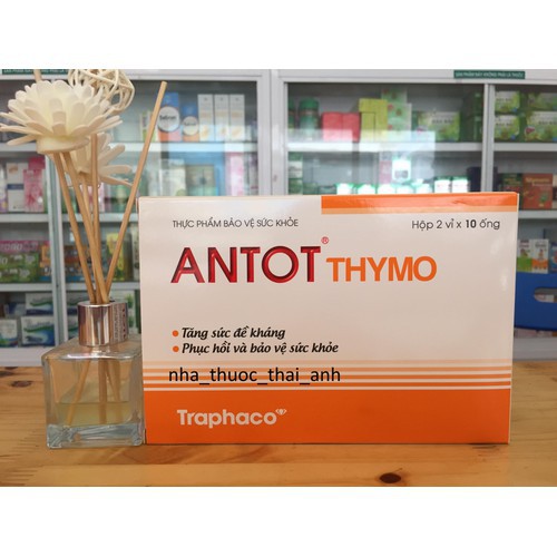 Antot Thymo Traphaco hộp 20 ống | Shopee Việt Nam