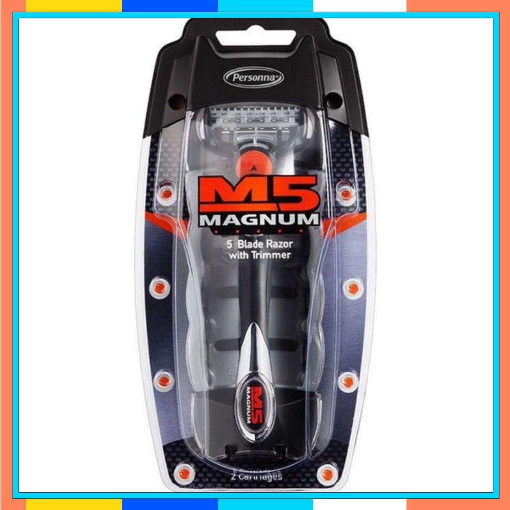 Dao cạo râu 5 lưỡi Personna M5 magnum - Hàng nhập khẩu Mỹ | Shopee Việt Nam