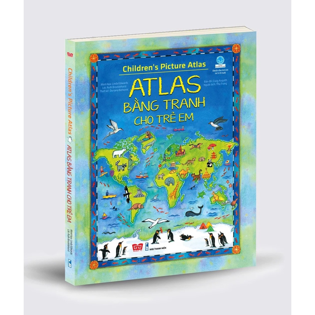 Sách - Children's Picture Atlas - Atlas bằng tranh cho trẻ em | Shopee ...