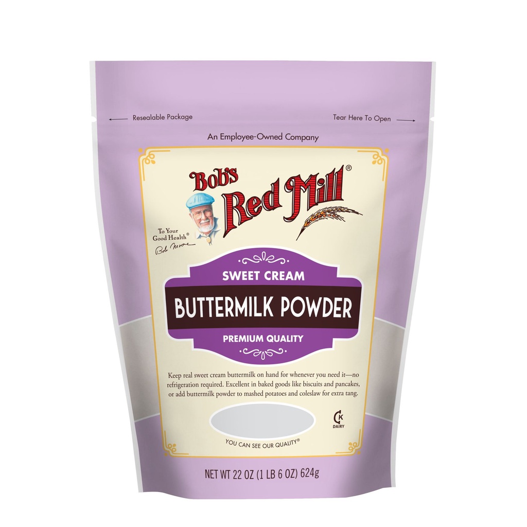 (Mỹ) Bột Kem Ít Béo Buttermilk Sweet Cream Powder Bob's Red Mill, Gói ...