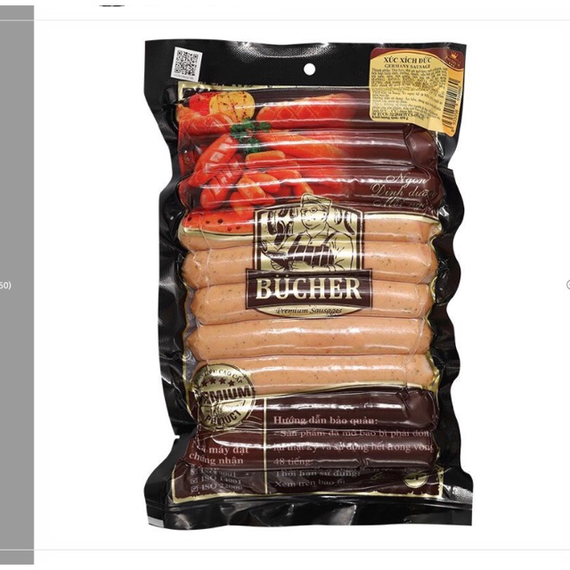 Xúc Xích Đức Bucher CP Gói 450G | Shopee Việt Nam