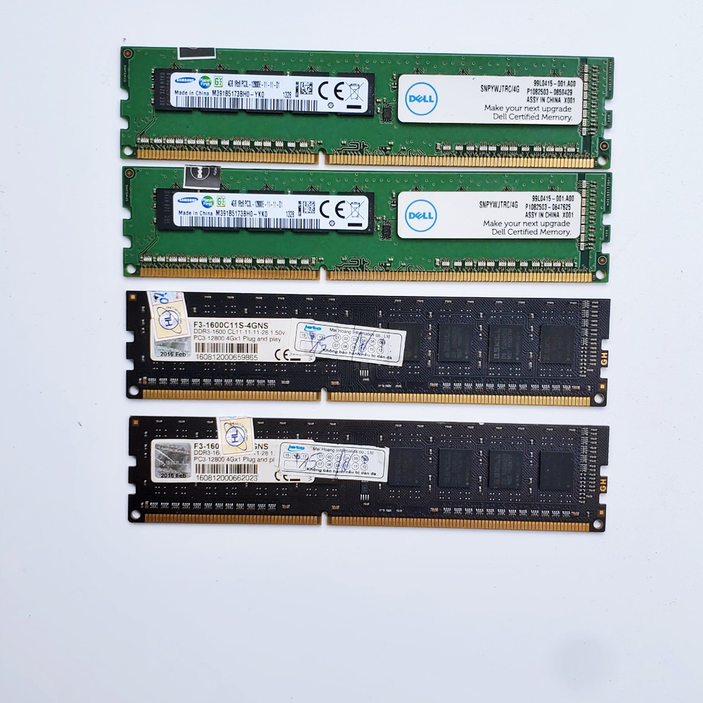 Ram PC - Ram máy tính bàn DDR3 4GB - 8GB Bus 1600Mhz | Shopee Việt Nam