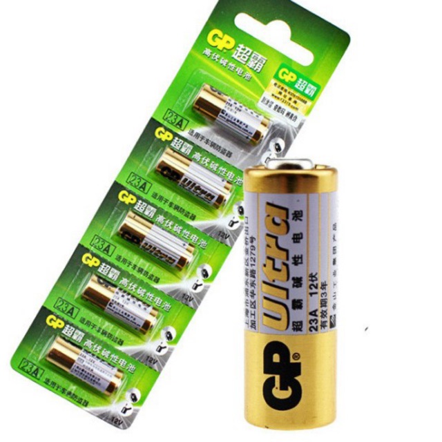 Viên pin A23 23AF-2C5 GP High Super Alkaline Remote Control / pin điều khiển 12v 23A mẫu mới ...