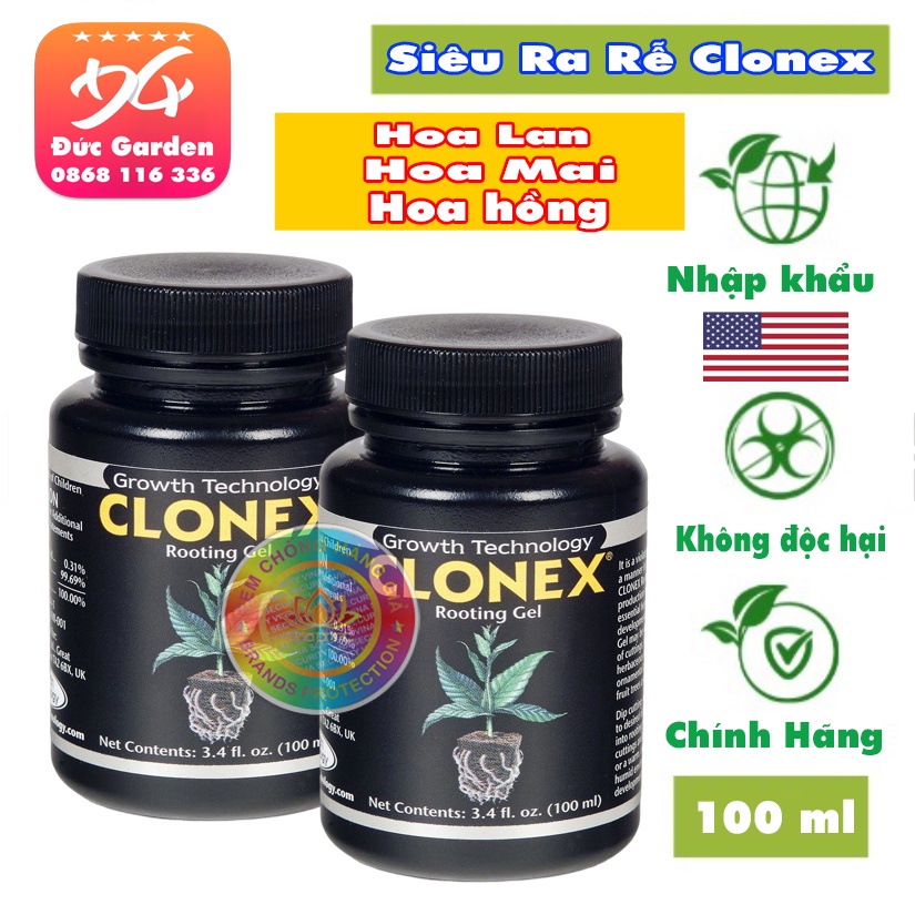 Thuốc kích thích ra rễ Clonex nhập khẩu Mỹ | Shopee Việt Nam
