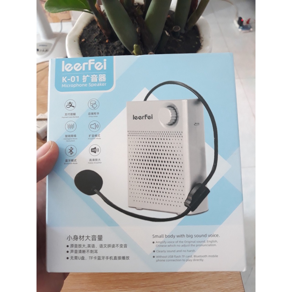 Loa Trợ Giảng LeerFei - Speaker K-01 (YSD-3013) (Có Bluetooth) Kèm ...