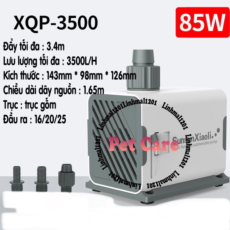 Máy bơm bể cá SUNSUN XIAOLI XQP - XQP 500 - XQP 1000 - XQP 1500 - XQP ...