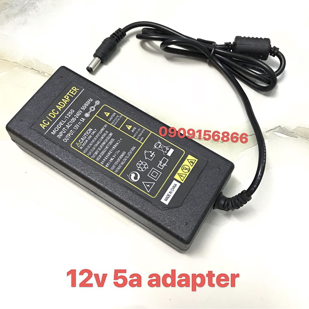Nguồn 12v 5a adapter / DC 5.5*2.5mm | Shopee Việt Nam