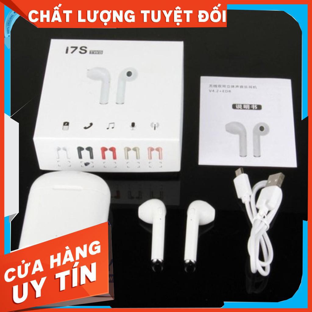 [NHẬP KHẨU] Tai Nghe I7S Ko Dây Kết Nối Bluetooth | Shopee Việt Nam