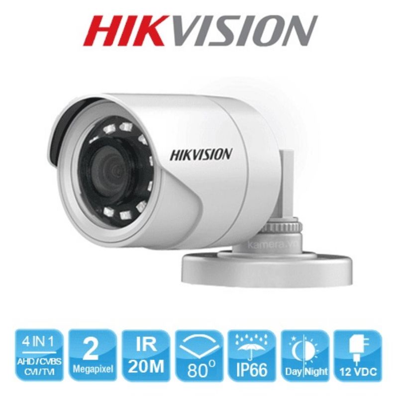 Camera TVI Hikvision 2MP FHD DS-2CE16DOT-IR và DS-2CE56DOT-IRP, Bảo Hành 12 Tháng Chính Hãng ...