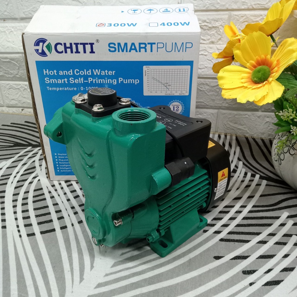 CHITI 25TK-300MA, 300W Máy bơm nước chân không tăng áp thông minh chống ...
