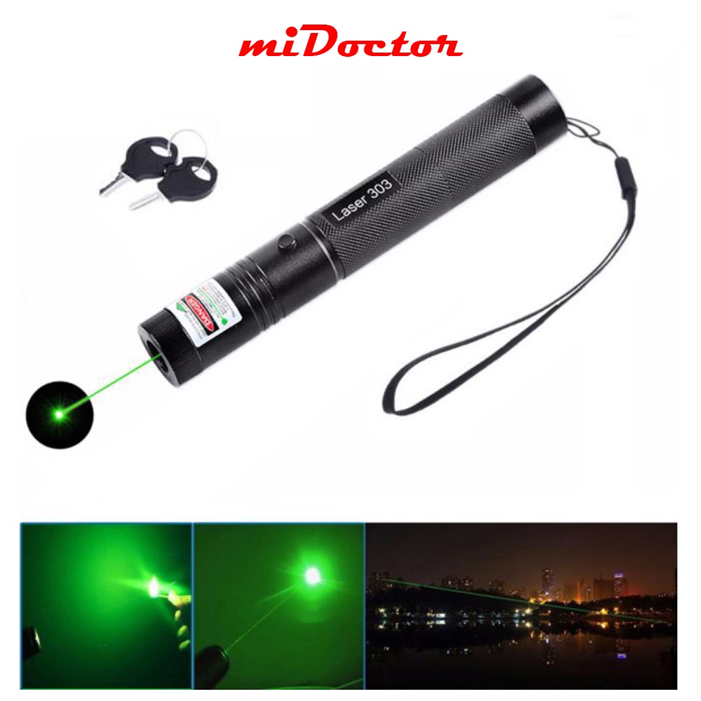 Đèn Pin Laze miDoctor Cao Cấp SD Lazer / Laser 303 Full Hộp - Chính ...