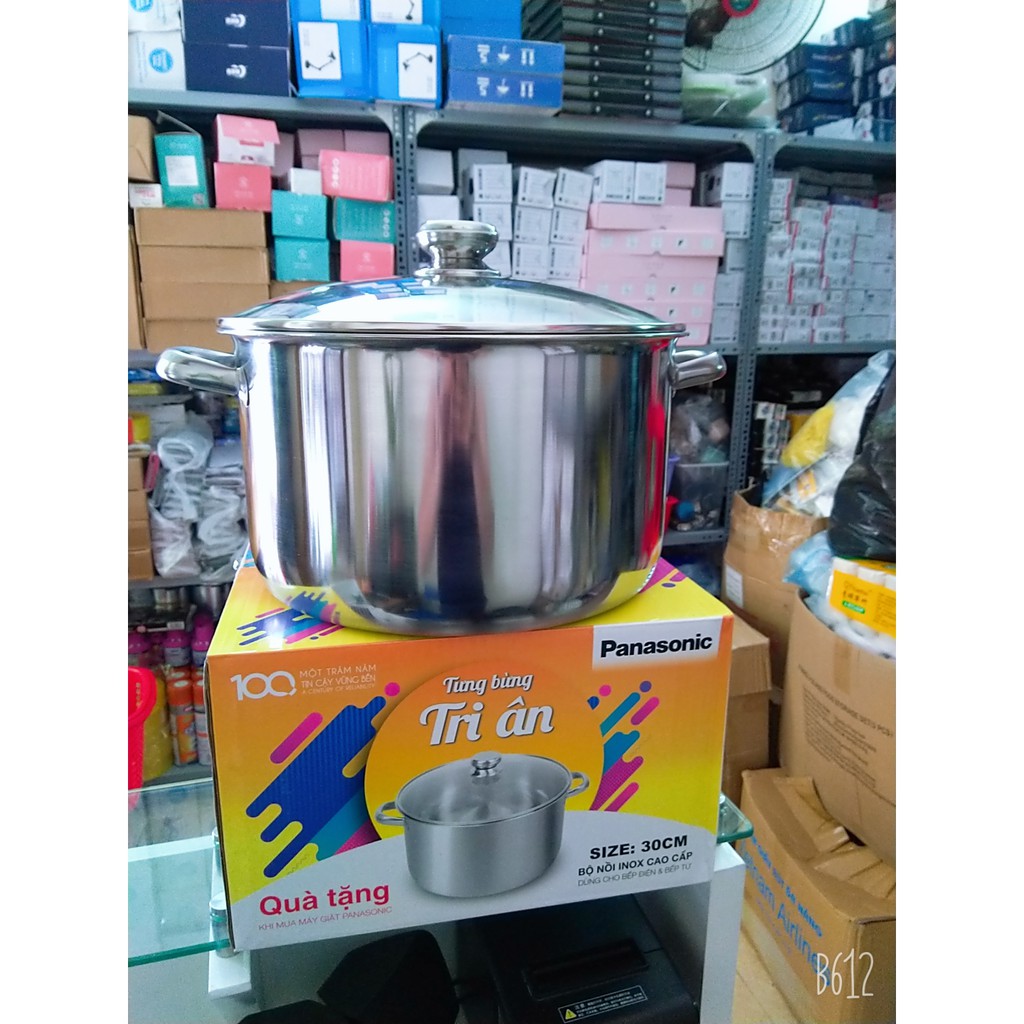 Nồi Luộc Gà 6,5l inox (quà Panasonic) | Shopee Việt Nam