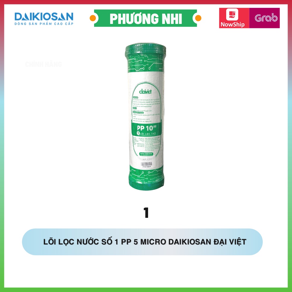 [ GIÁ HUỶ DIỆT] LÕI LỌC NƯỚC SỐ 3 - PP 1MICRO BẢO VỆ MÀNG RO CHÍNH HÃNG ĐẠI VIỆT | Shopee Việt Nam