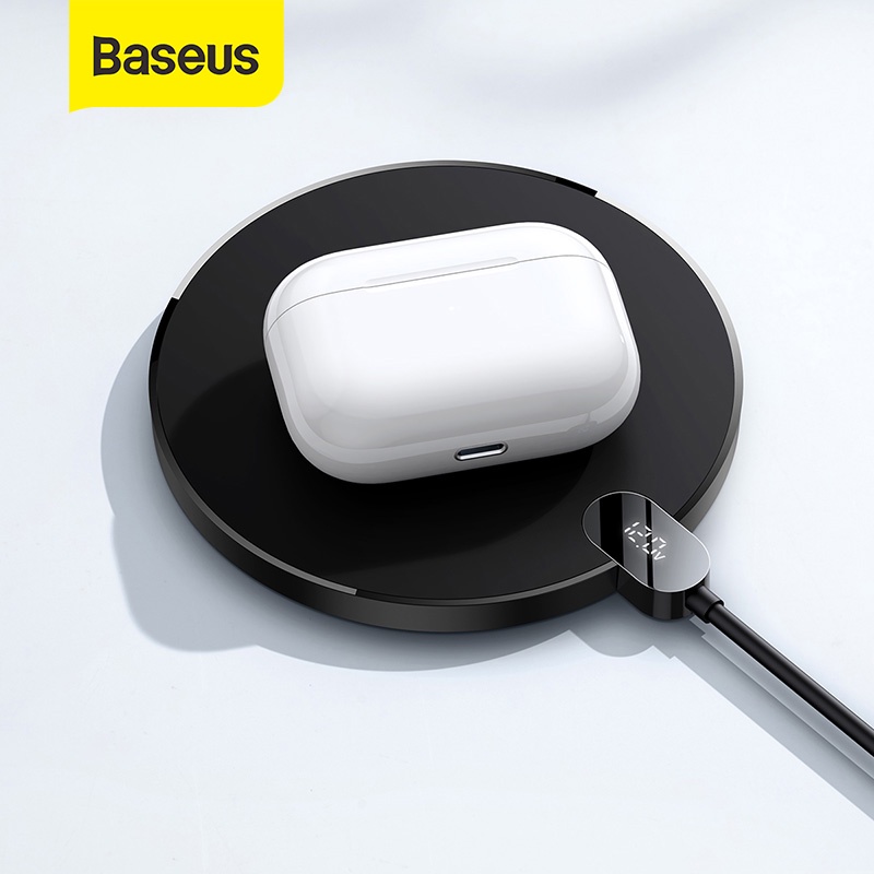 Đế sạc Baseus màn hình LED điện tử thế hệ 2 15W | Shopee Việt Nam