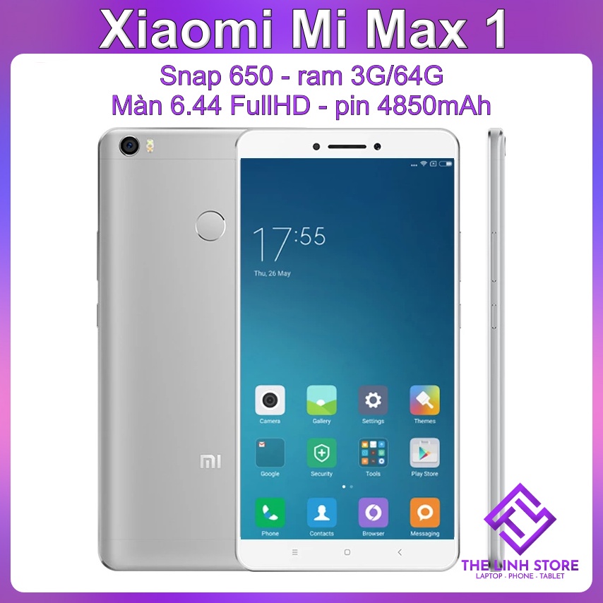 Điện thoại Xiaomi Mi Max 1 Rom Quốc tế - Snapdragon 650 ram 3G 64G | Shopee Việt Nam