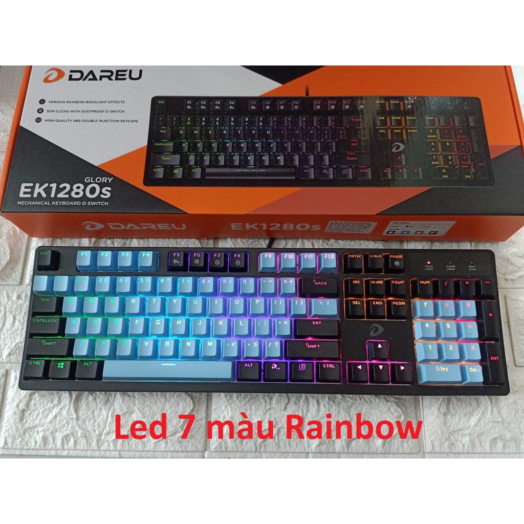 Phím cơ Dareu EK1280s led 7 màu, Dareu EK1280s V2 led 7 màu - Phím cơ 1 ...