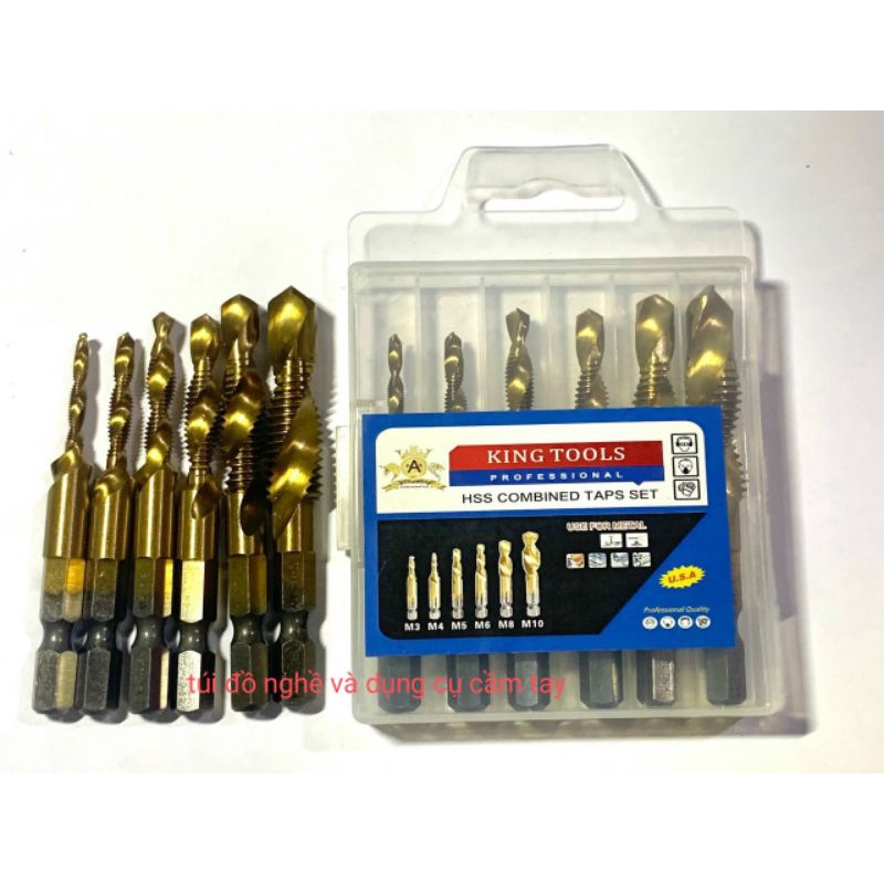 BỘ MŨI KHOAN TARO REN KING TOOLS CAO CẤP | Shopee Việt Nam