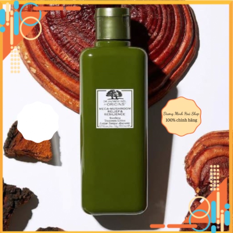 Toner nấm Origins Mega Mushroom Skin Relief Soothing Treatment Lotion ...