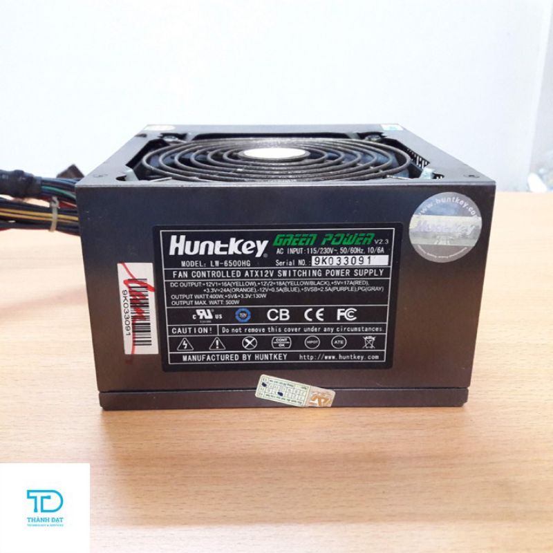 Nguồn HuntKey Green Power 500w - PSU Huntkey | Shopee Việt Nam