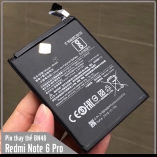Pin Redmi Note 6 Pro mã BN48 zin chính hãng bảo hành 6 tháng | Shopee ...
