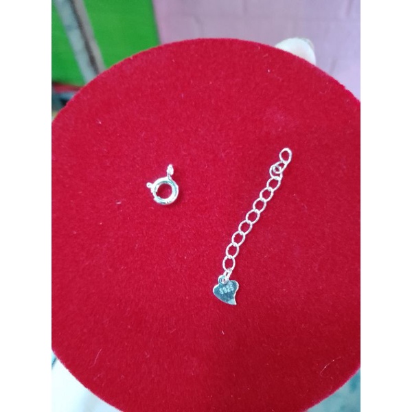 Bộ khoá kéo tròn và mặt xích tăng đơ tim làm vòng bạc s925 vĩnh viễn bảo hành | Shopee Việt Nam