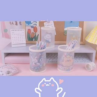 Hộp đựng bút tròn trong suốt cho bé gái trong hộp đựng bút tự làm sáng ...