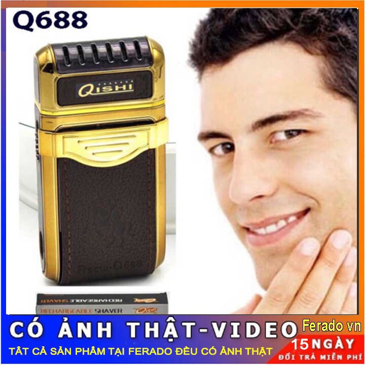 Máy cạo râu Q688 Hàn Quốc, Cạo Râu Khô Cao Cấp Cho Nam QISHI SHAVER RSCW – 688 Linh Hoạt Tiện ...
