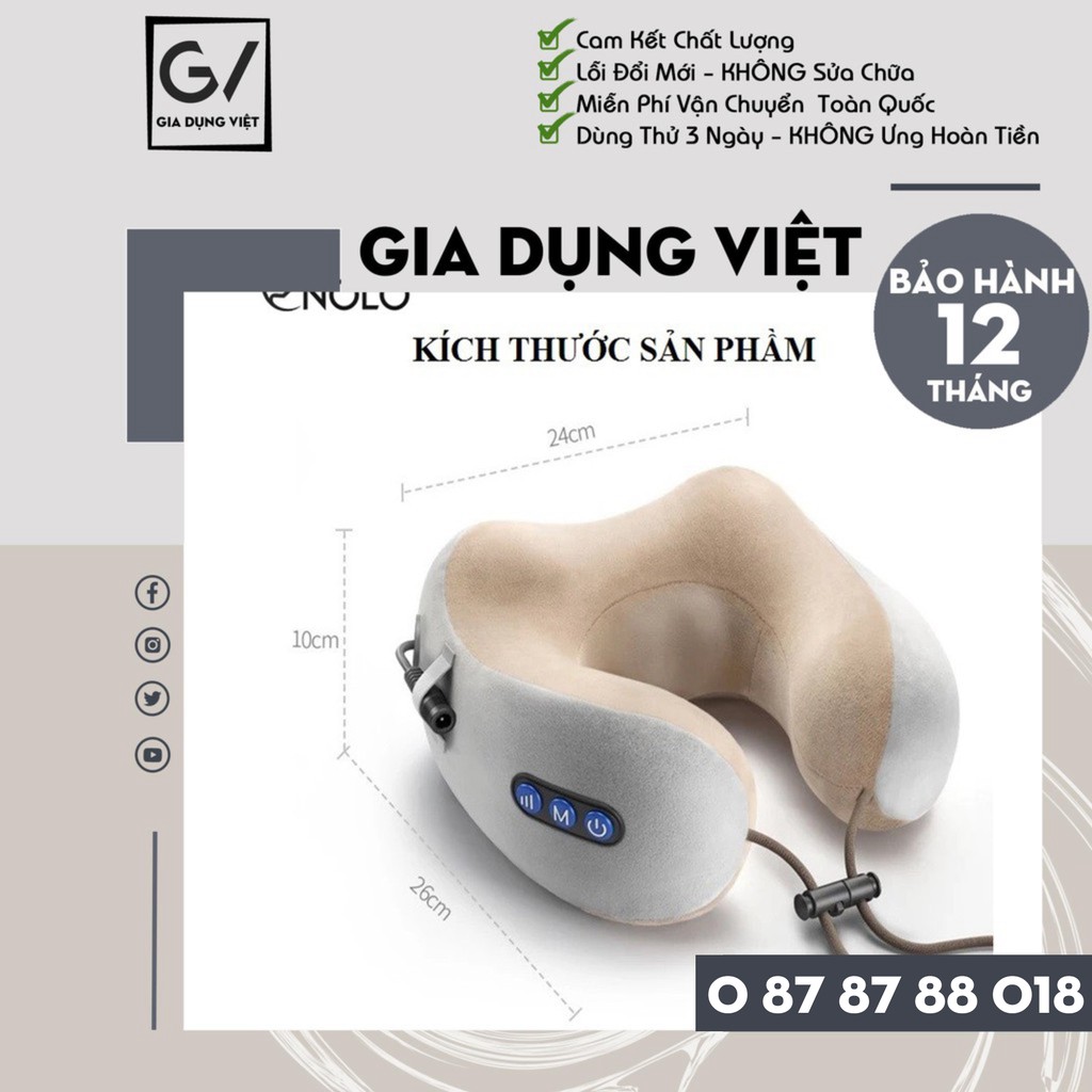 Gối Chữ U Tựa Cổ Chất Liệu Cao Su Non Có Chức Năng Massage 3 Chế Độ Nguồn Pin Sạc Shopee Việt Nam