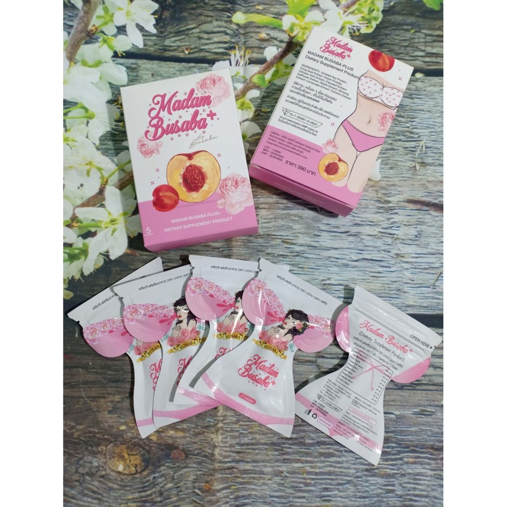 Busaba Madam 1gói 7viên ( chính hãng ) tăng kích cỡ vòng 1 | Shopee ...