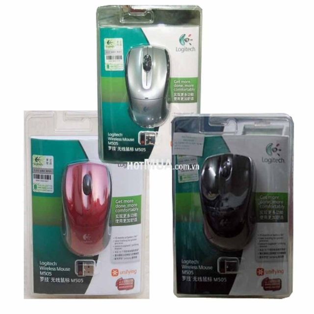 Chuột không dây Logitech M505 | Shopee Việt Nam